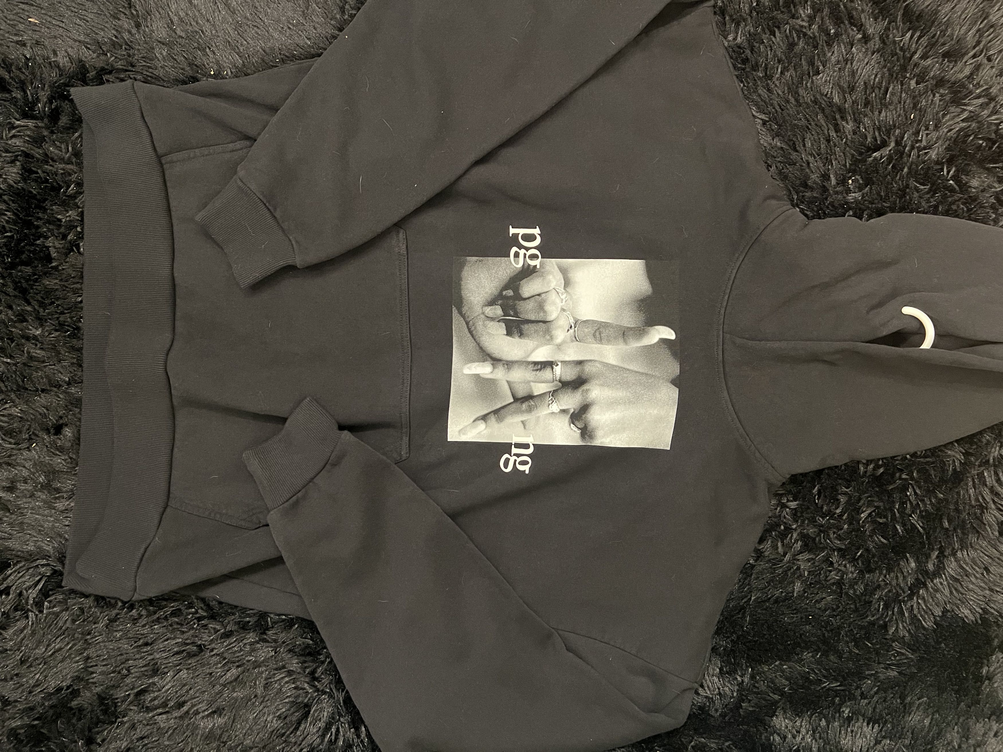 Kendrick Lamar Black pgLang ‘pop out’ hoodie | Grailed