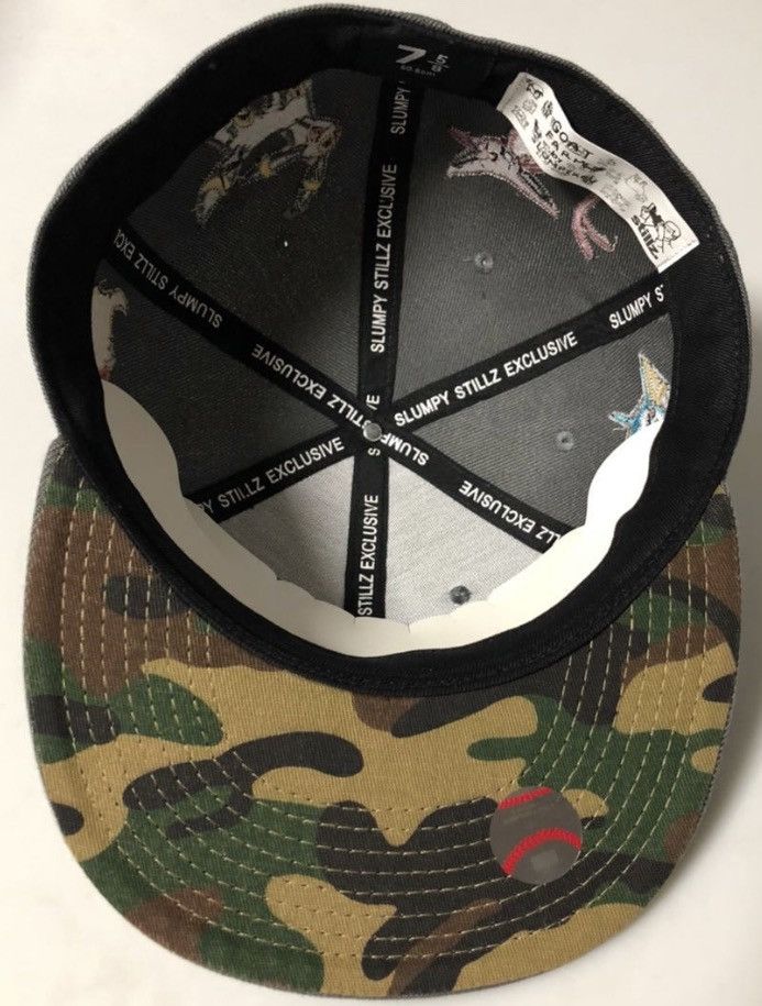 STILLZ × Slumpykev 7 1/4 Slumpykev Stillz Grey Eevee LA Dodgers Fitted ...