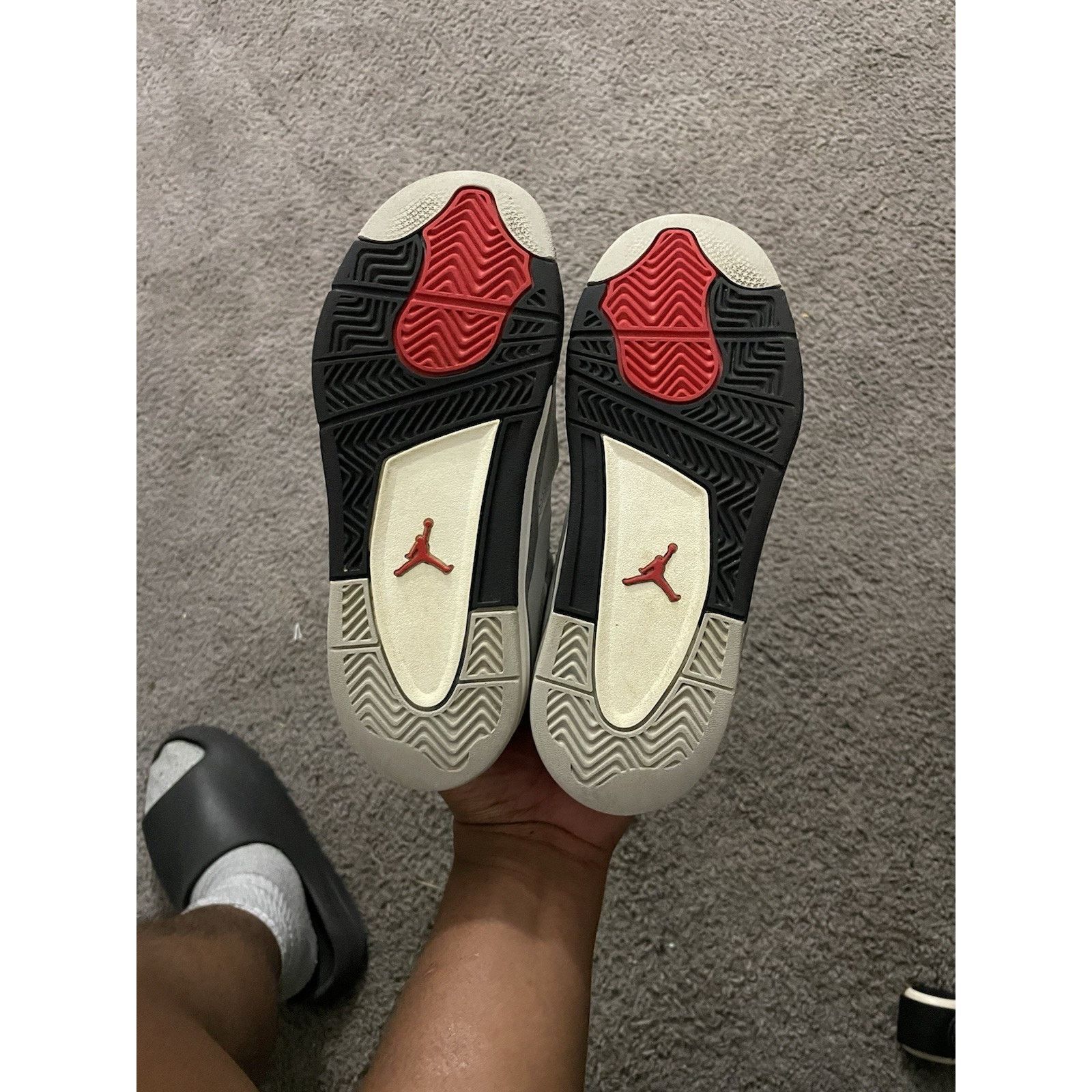 Jordan Brand Size 3y- Air Jordan 4 Retro White Cement 2025 IB4388-100 ...