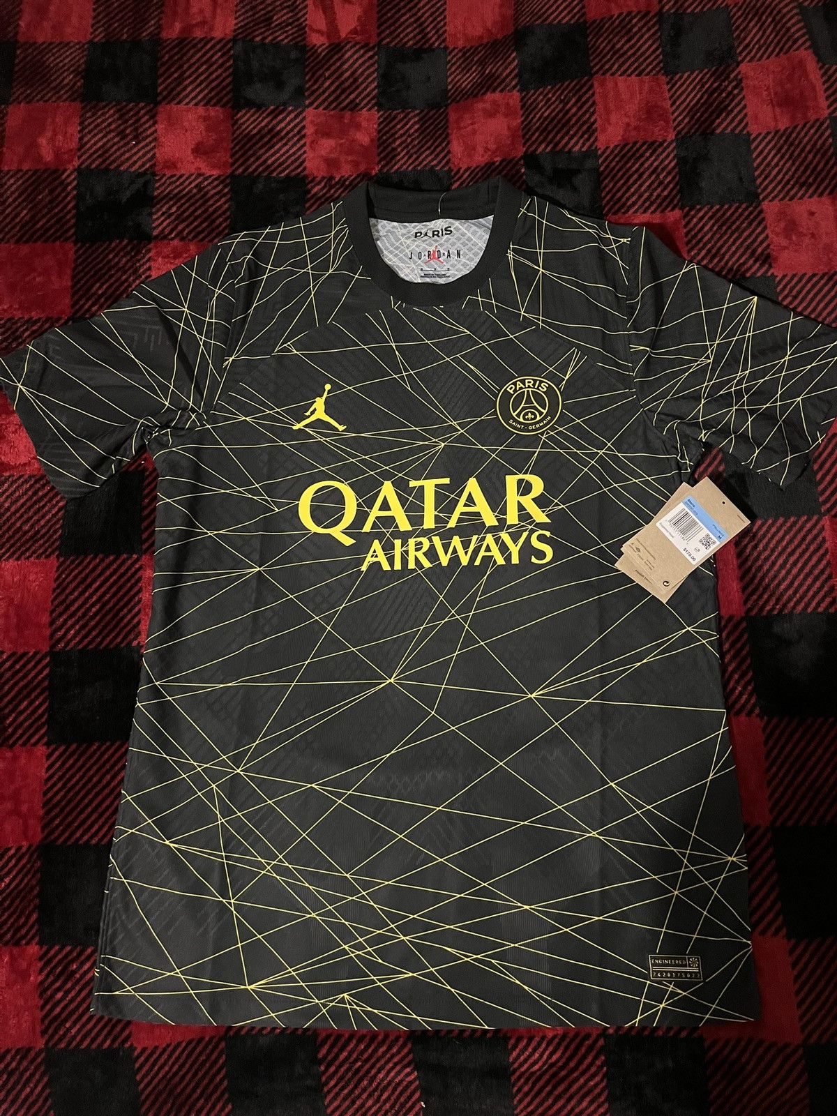 Jordan Brand Air Jordan x Paris Saint-Germain Dri-FIT ADV Soccer Jersey ...