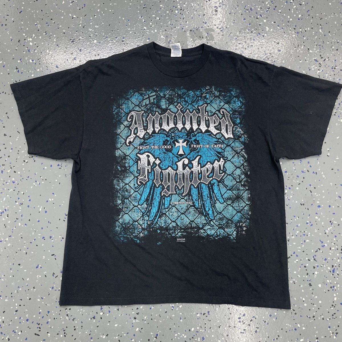 Affliction × Streetwear × Vintage Kerusso Religious Christian Tribal ...