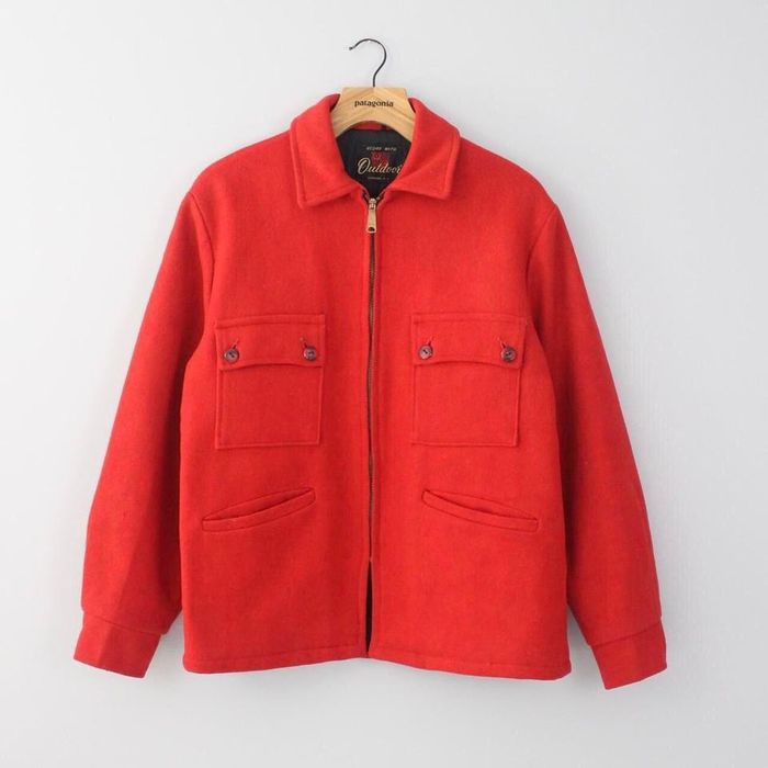 Vintage Vintage Wool Quilted Lined Coat ‘Score With OC Outdoor’ | Grailed