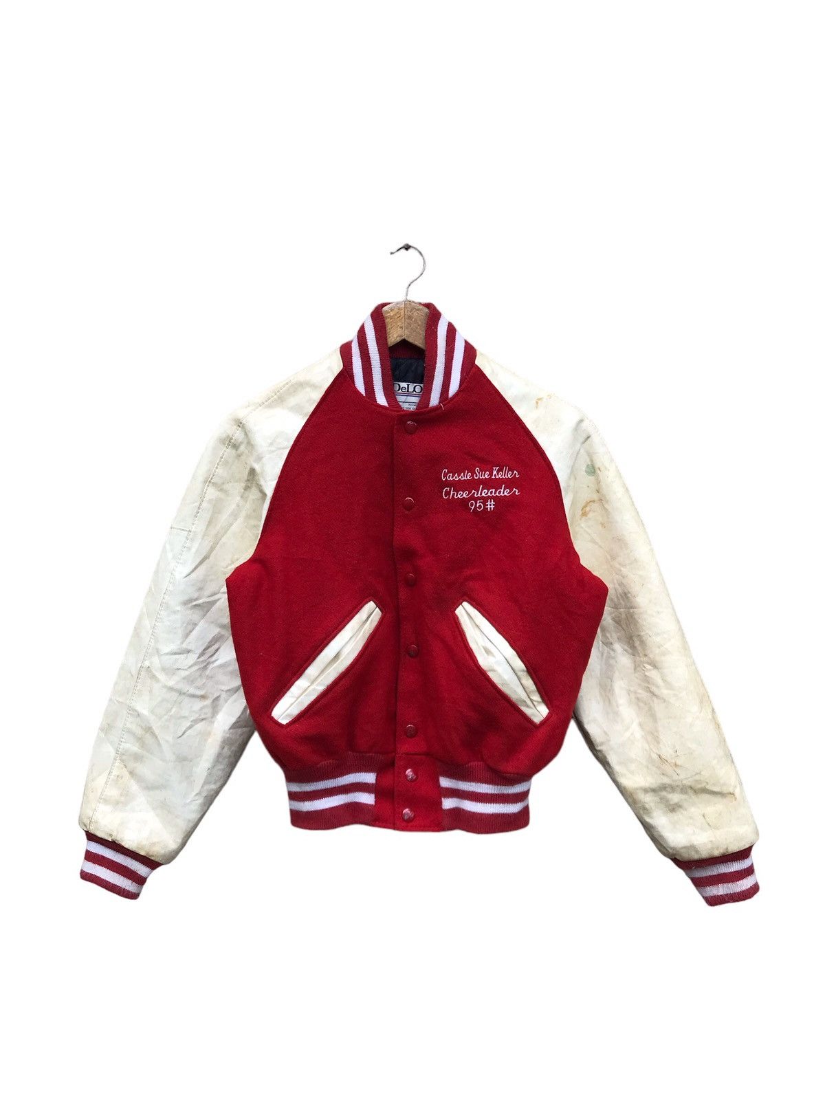 Made In Usa × Oldvarsity/Stadium × Varsity Jacket RARE 90s DELONG ...