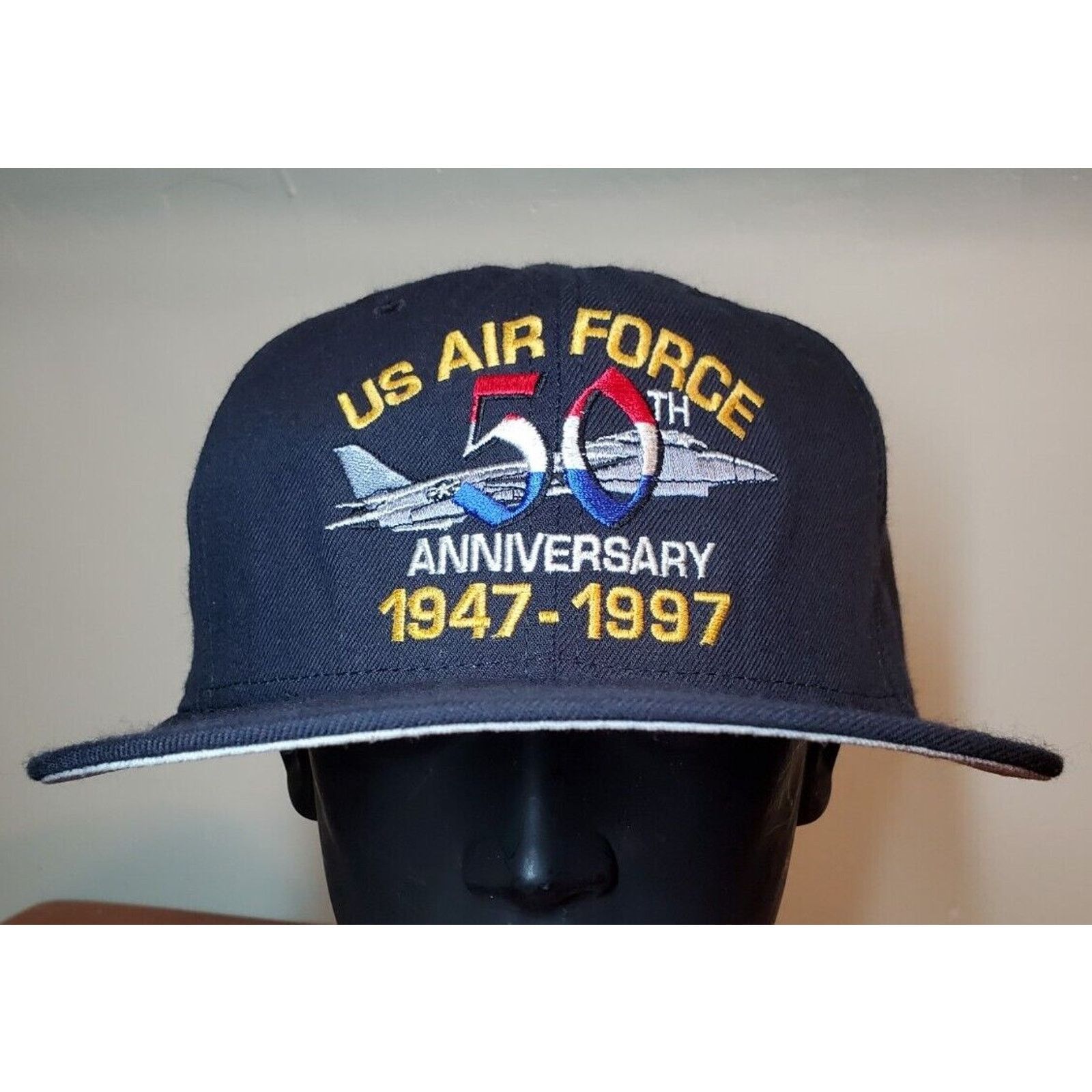 New Era US Air Force 1947- 1997 Hat 50th Anniversary Snapback Cap | Grailed