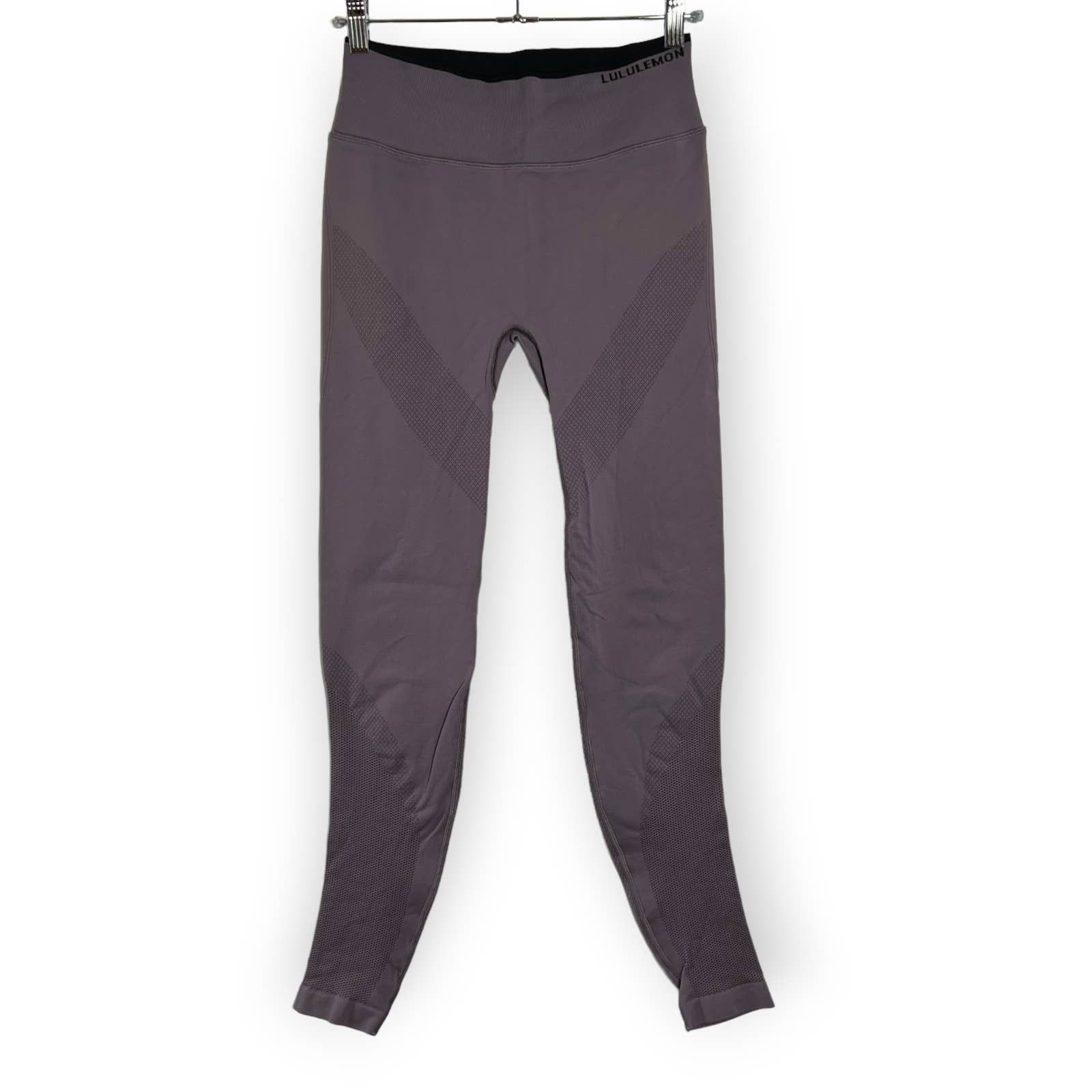 Lululemon Lululemon Iconic Sweat Tight Graphite Purple Mesh Pants | Grailed