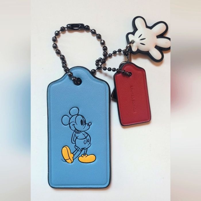 Coach Set 2 limited edition Coach X Disney Mickey Mouse bag charms ...
