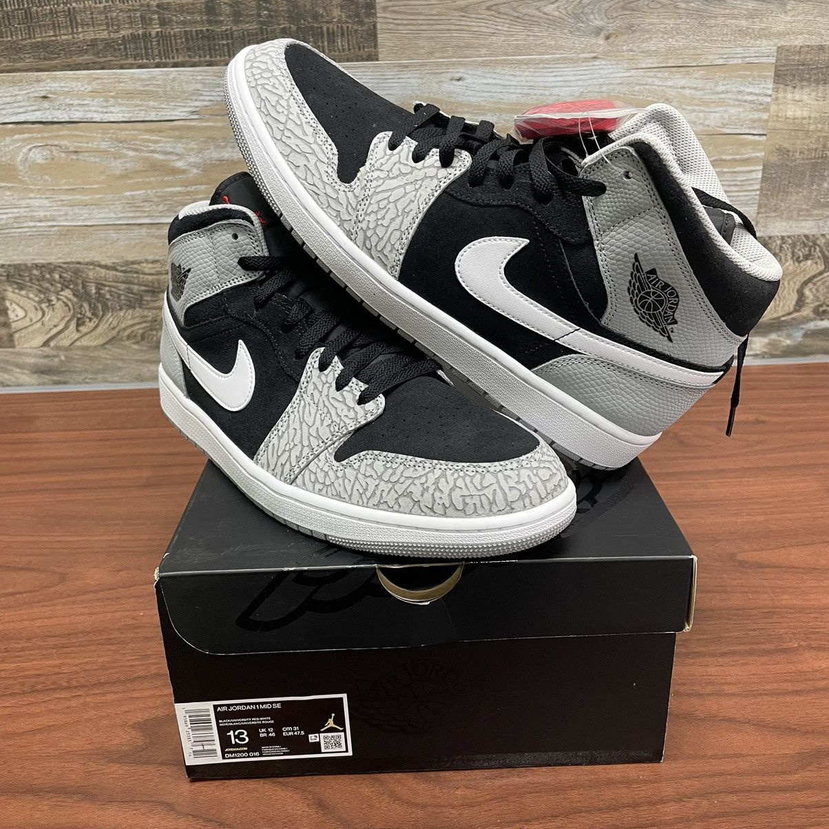 Jordan Brand × Nike Air Jordan 1 Mid Elephant Print | Grailed