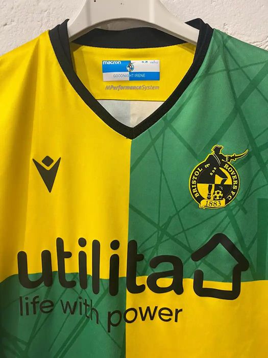 Soccer Jersey Bristol Rovers FC soccer jersey football Away kit 2021 S ...
