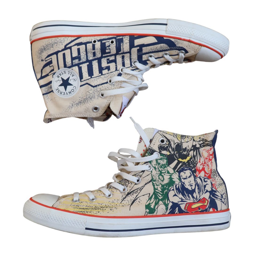 Converse Converse Chuck Taylor Justice League High Tops (12) | Grailed