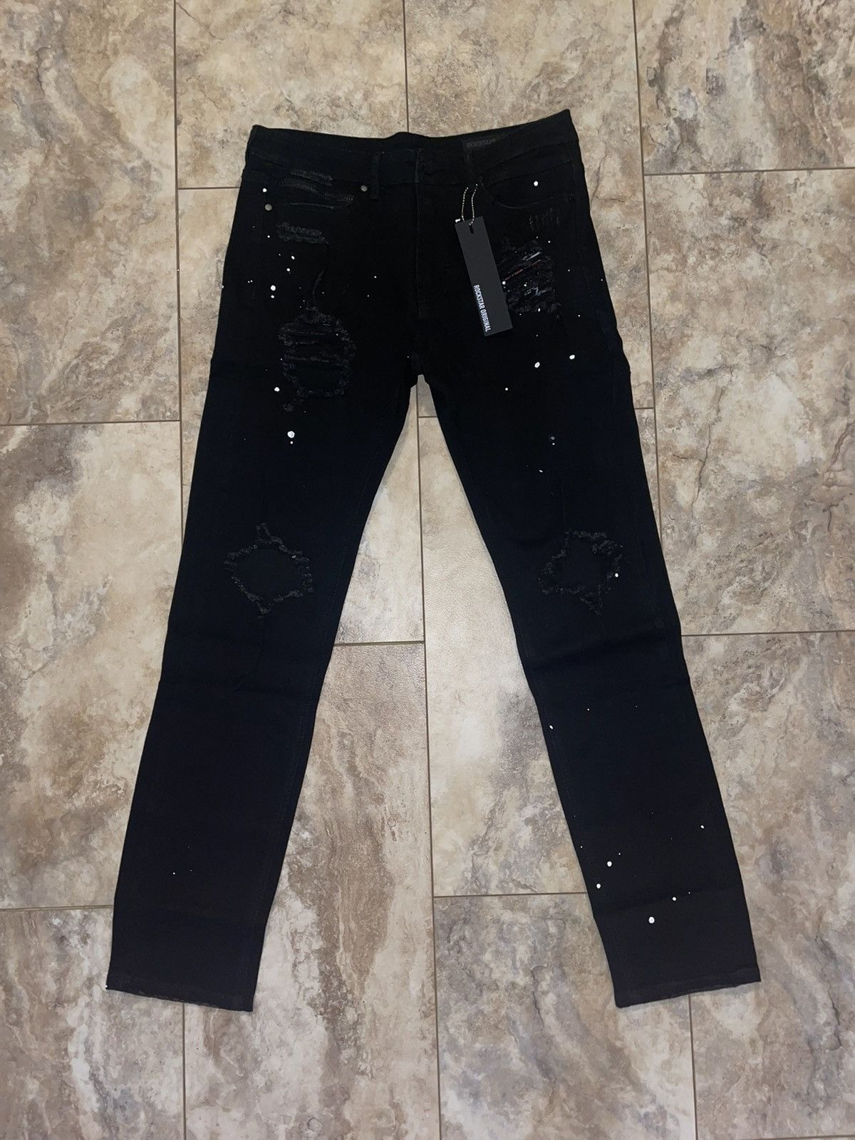 Distressed Denim × Rockstar × Streetwear 34 Rockstar Original Oscar ...