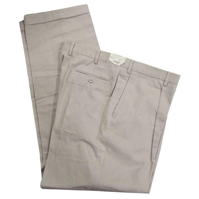Brioni BRIONI Men's Cannes Cotton Twill Pant In Khaki | Grailed