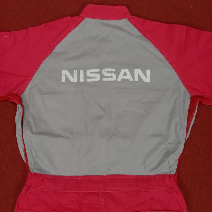 Vintage Nissan Japanese Motorsports Racing Style Coverall Jacket | Grailed