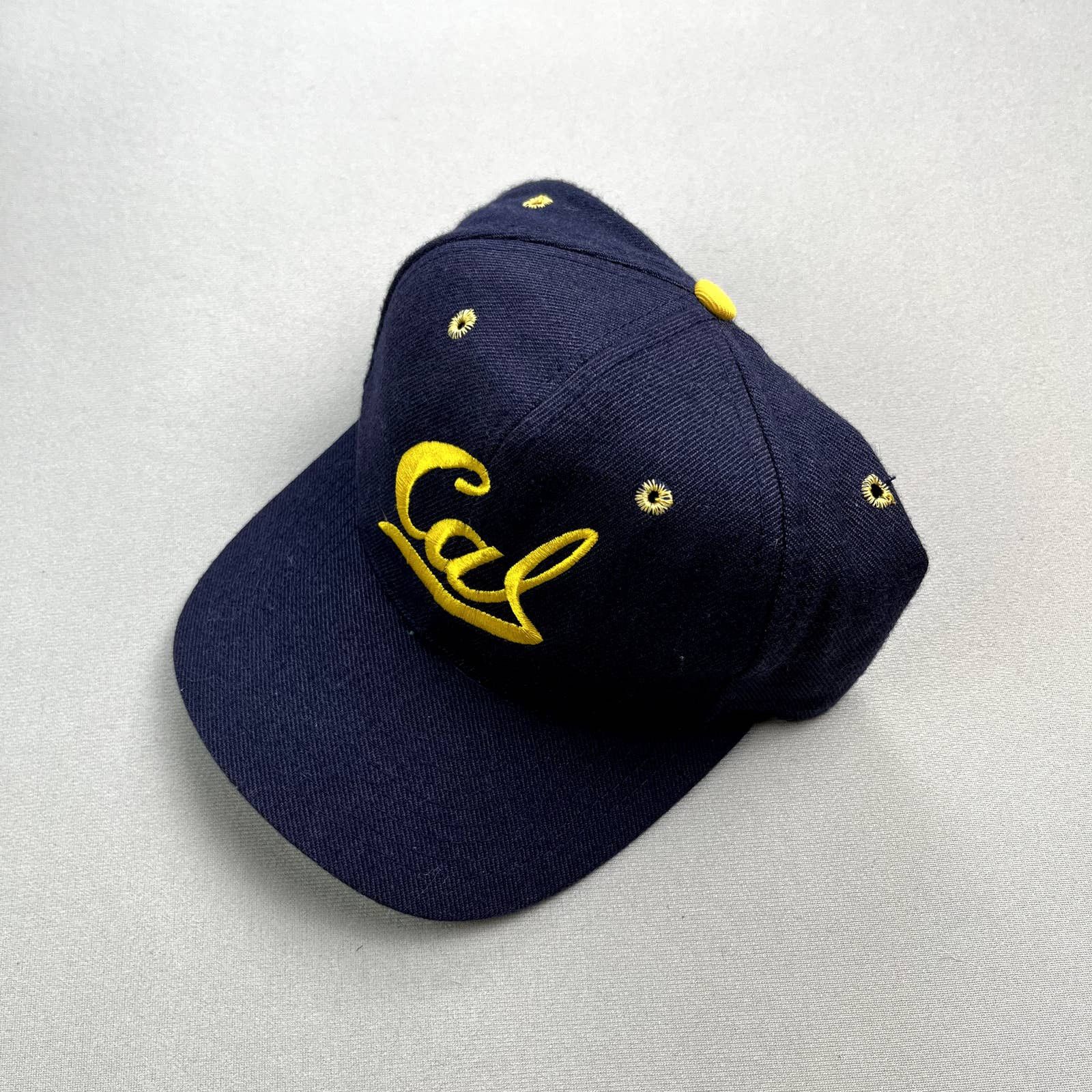 Otto × Vintage Vintage Cal Berkeley Hat Cap Snapback Navy Blue ...