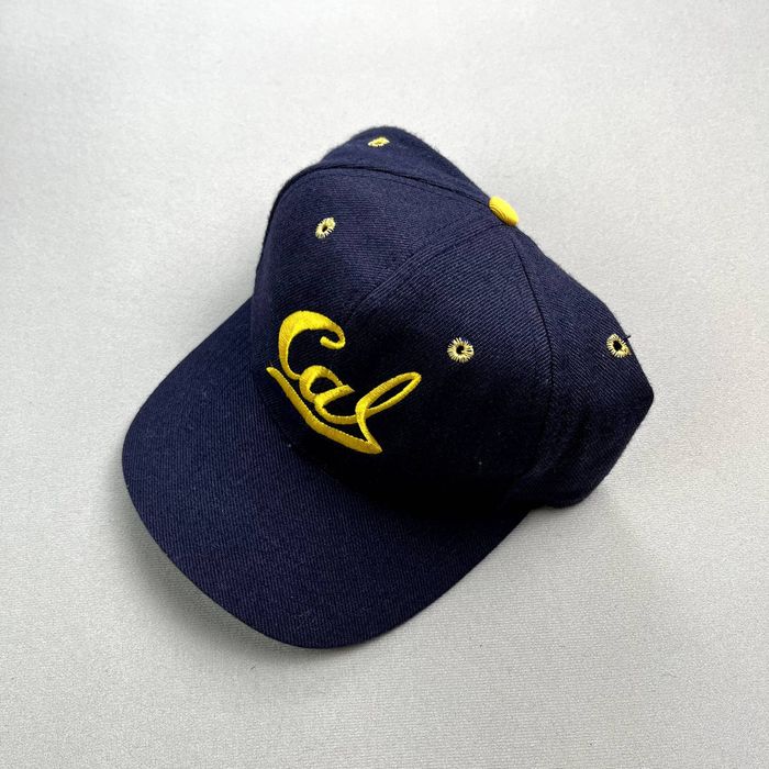 Vintage Vintage Cal Berkeley Hat Cap Snapback Navy Blue University ...