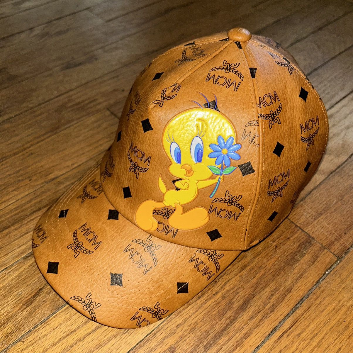MCM MCM x Looney Tunes leather cap | Grailed