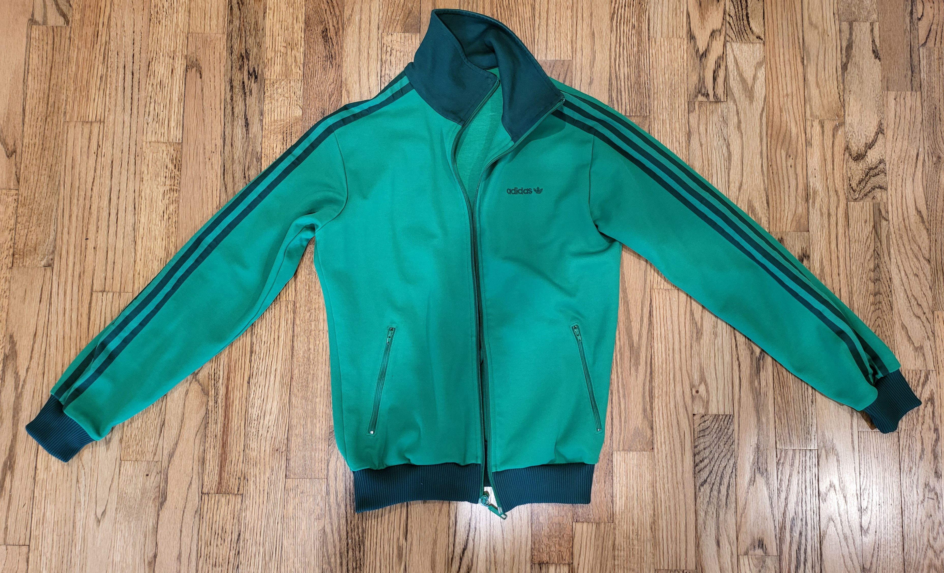 Adidas Adidas Early 2000s Vintage Track Jacket in Kelly Green | Grailed