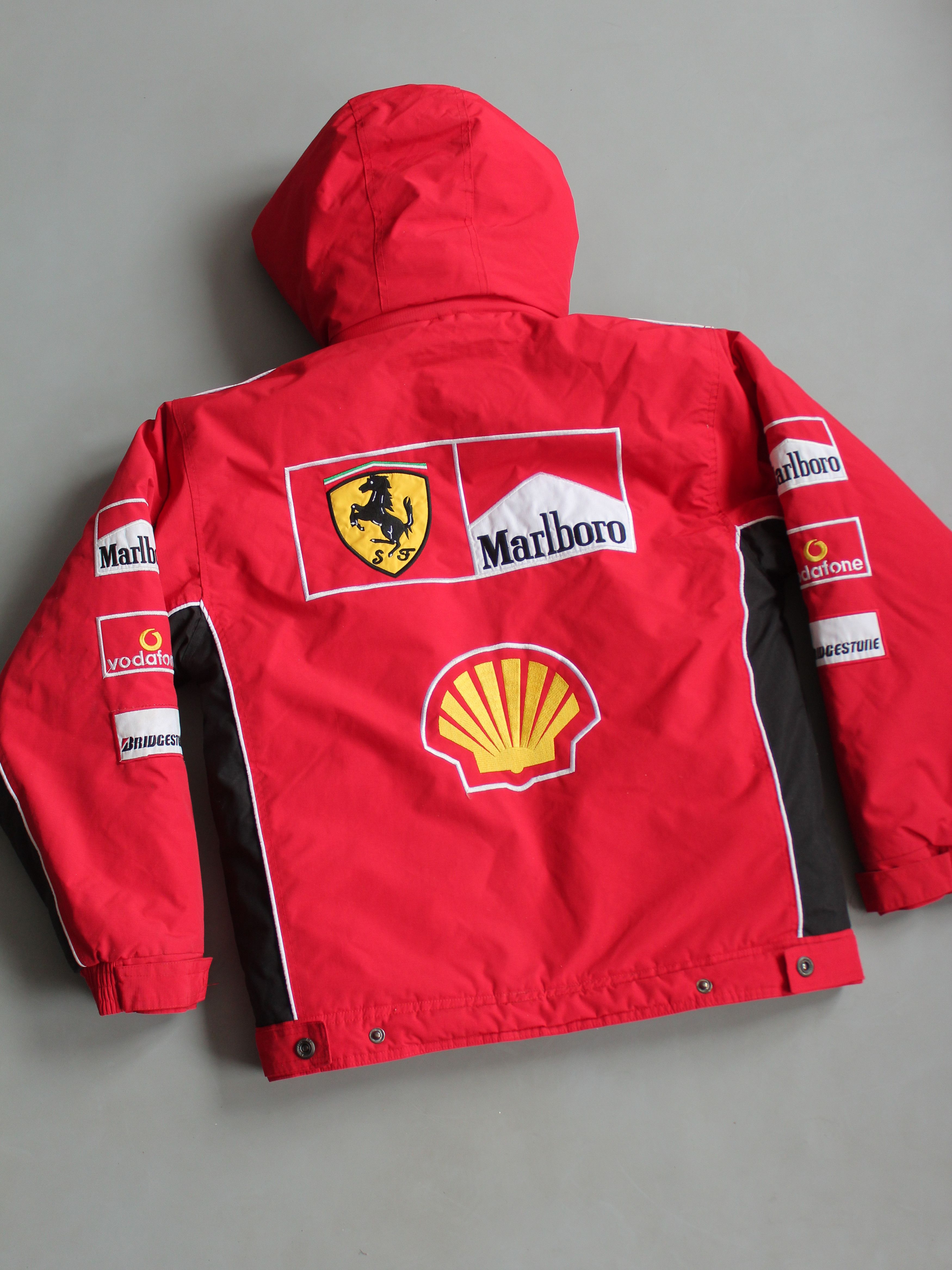 Ferrari × Marlboro Ferrari Marlboro Jacket Vintage Racing bridgestone ...