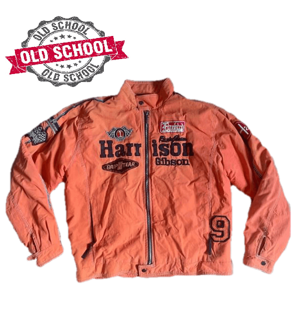 MOTO × Racing × Vintage Vintage HARRISON GIBSON Racing Jacket Team Moto ...