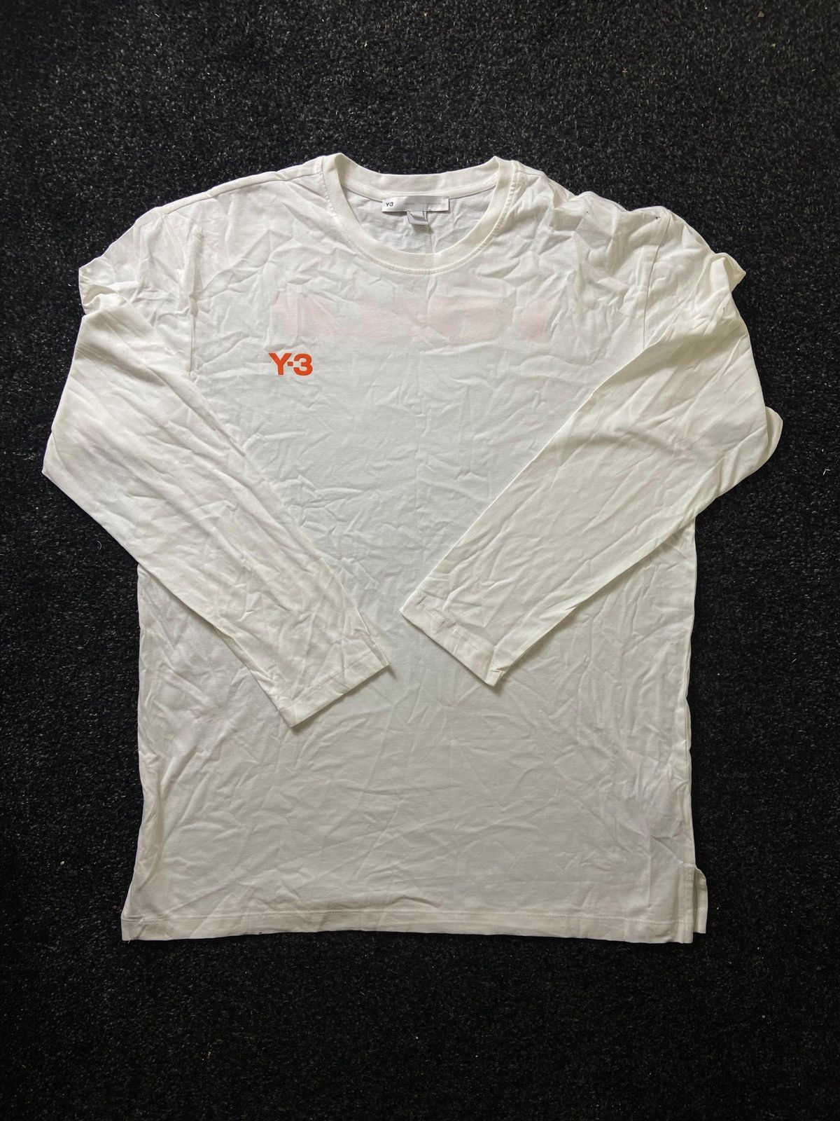 Adidas Adidas Y-3 Logo Slicon T-shirt Yohji Yamamoto Signature Y3 | Grailed