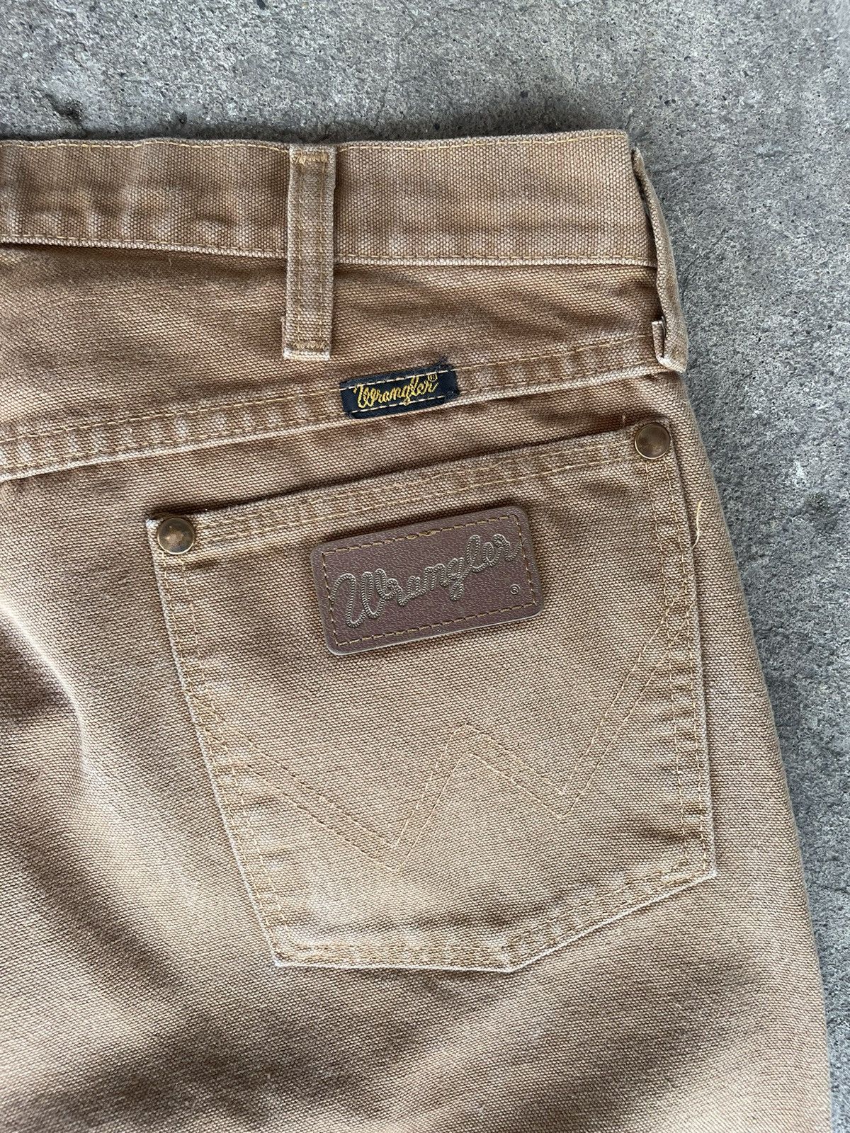 Carhartt × Vintage × Wrangler Wrangler Work Pants Washed | Grailed
