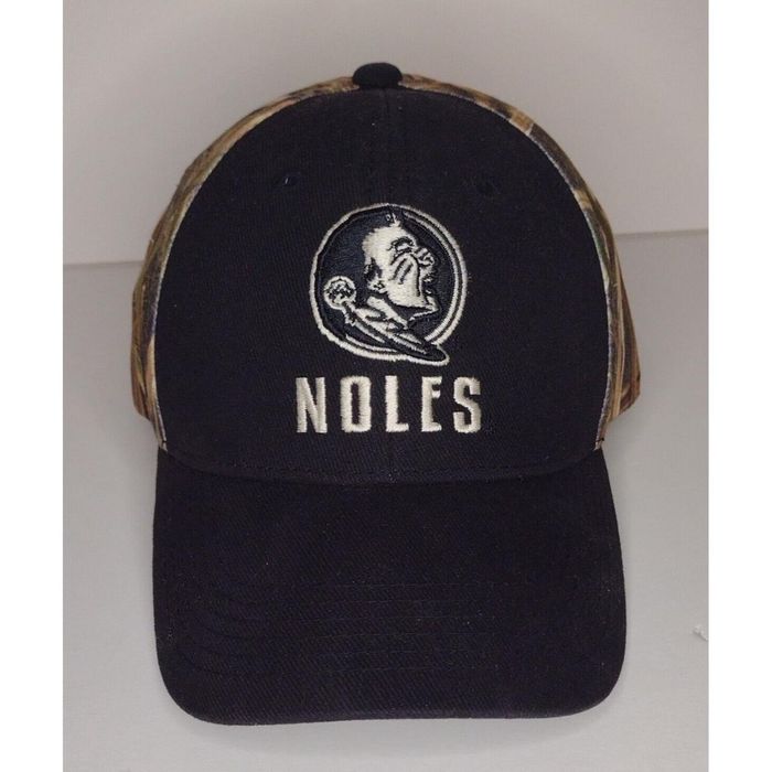 Ncaa FSU / Seminoles /Adjustable / Cap Hat / Black & Camo | Grailed