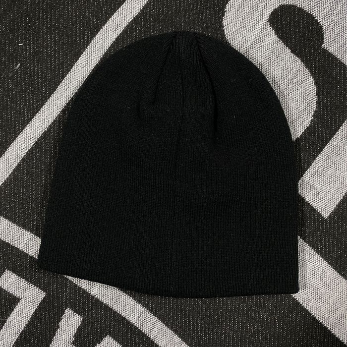 Stussy RARE Stussy Basic Logo Skullcap Beanie Hat Black | Grailed