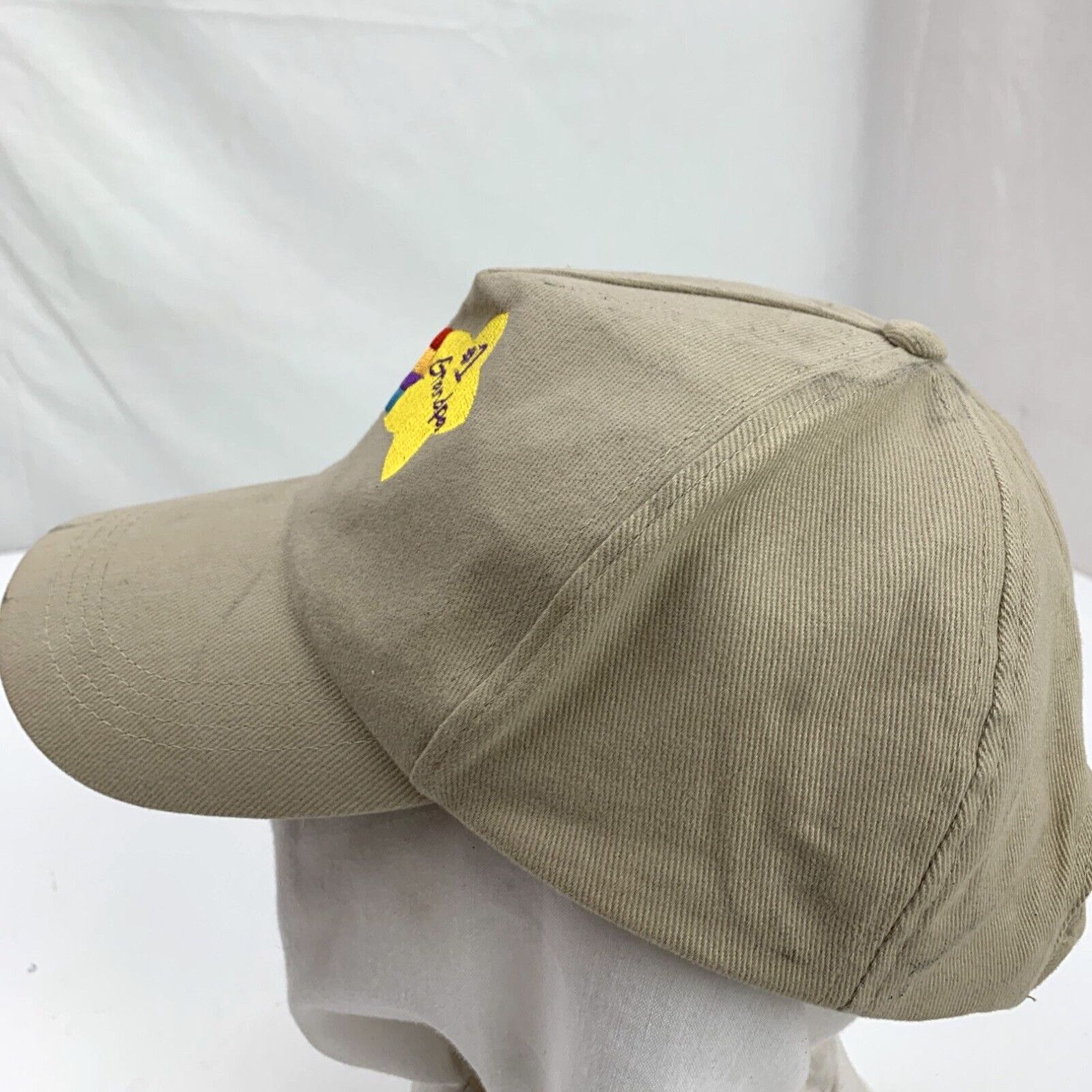 Rainbow #1 Grandpa Rainbow Shooting Star Ball Cap Hat Adjustable ...