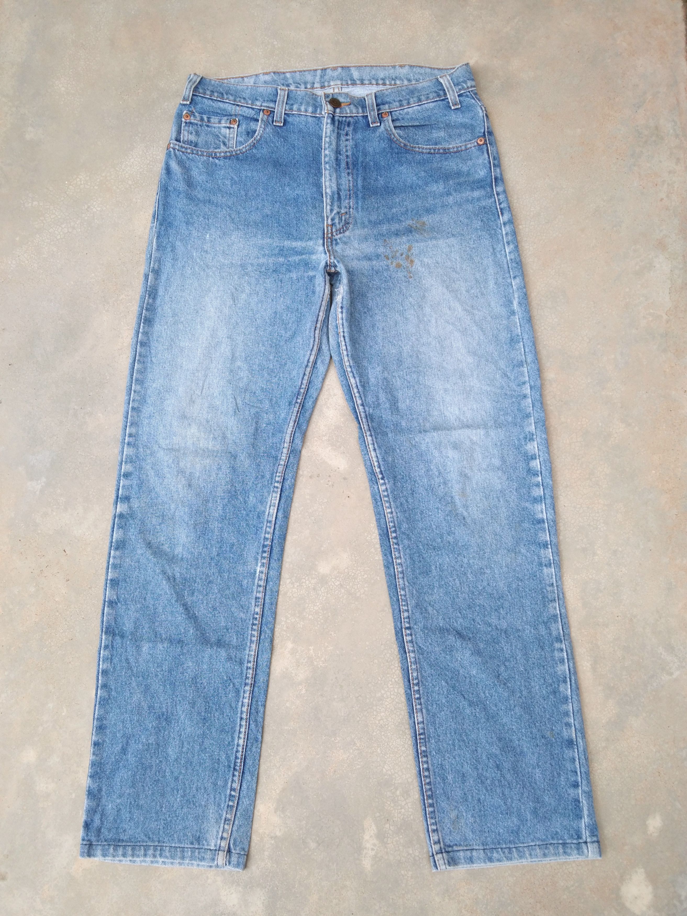 Jean × Levi's × Vintage 90s Vintage Levi's Jeans 505 Made In USA Distressed Denim | Grailed