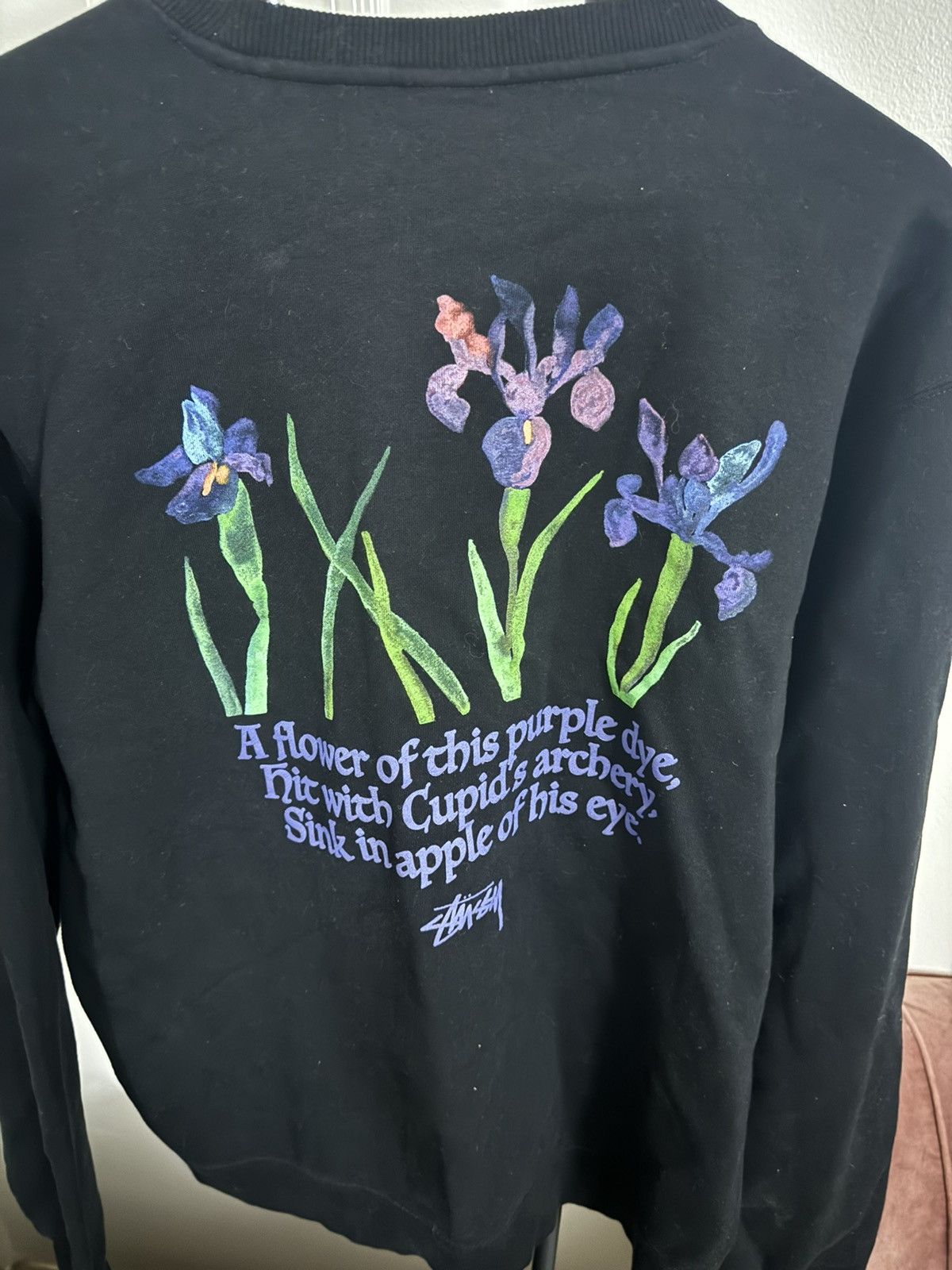 Stussy Stussy Water Flowers Crew (XL) | Grailed