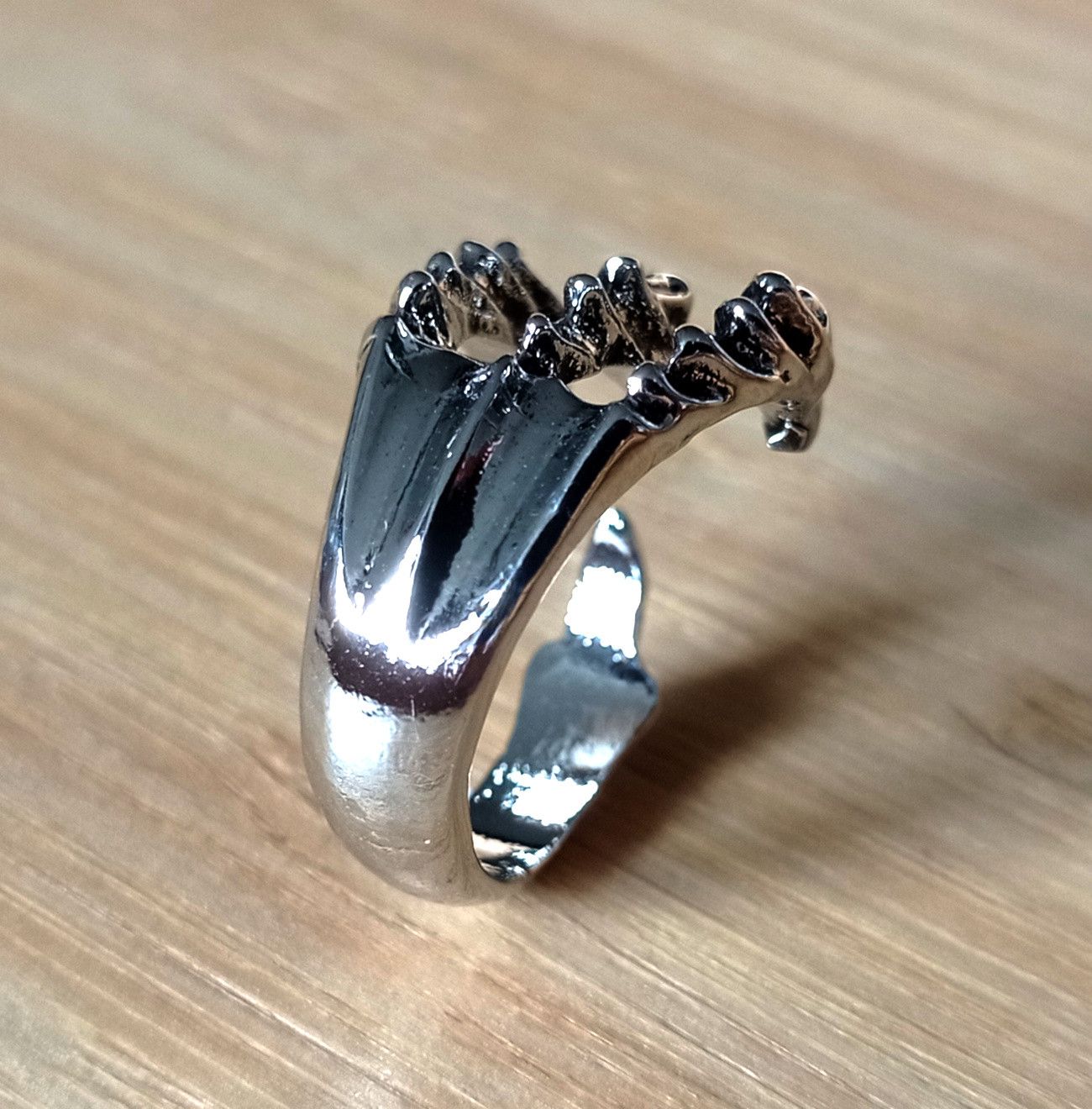 Designer × Japanese Brand × Vintage Stunning Shine Punk Goth Claw ...