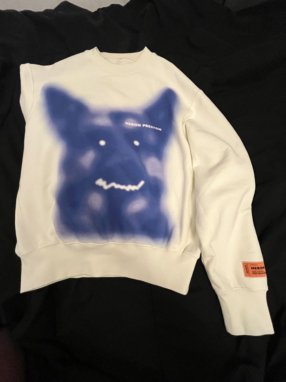 Heron Preston Heron Preston “Beware of Dog” Sweater | Grailed