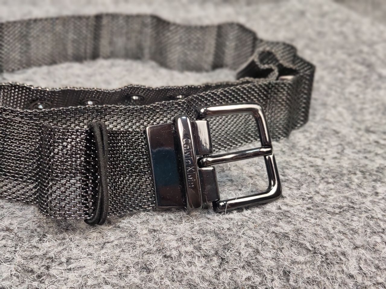 Calvin Klein Vintage Calvin Klein Metal belt in a tiny bundle Japan ...