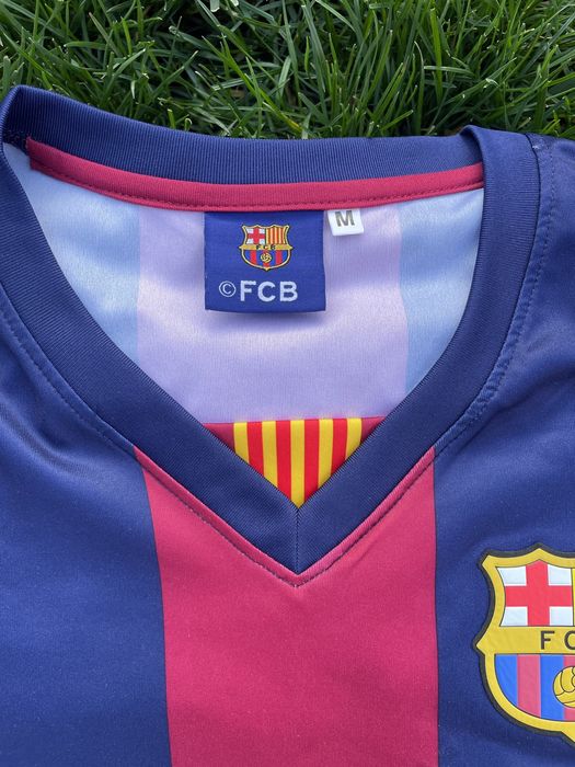 F.C. Barcelona Y2k Messi Jersey | Grailed