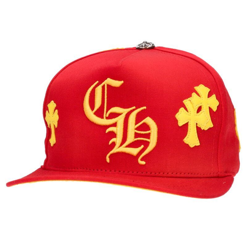 Chrome Hearts Cross patch baseball cap CH HAT | Grailed