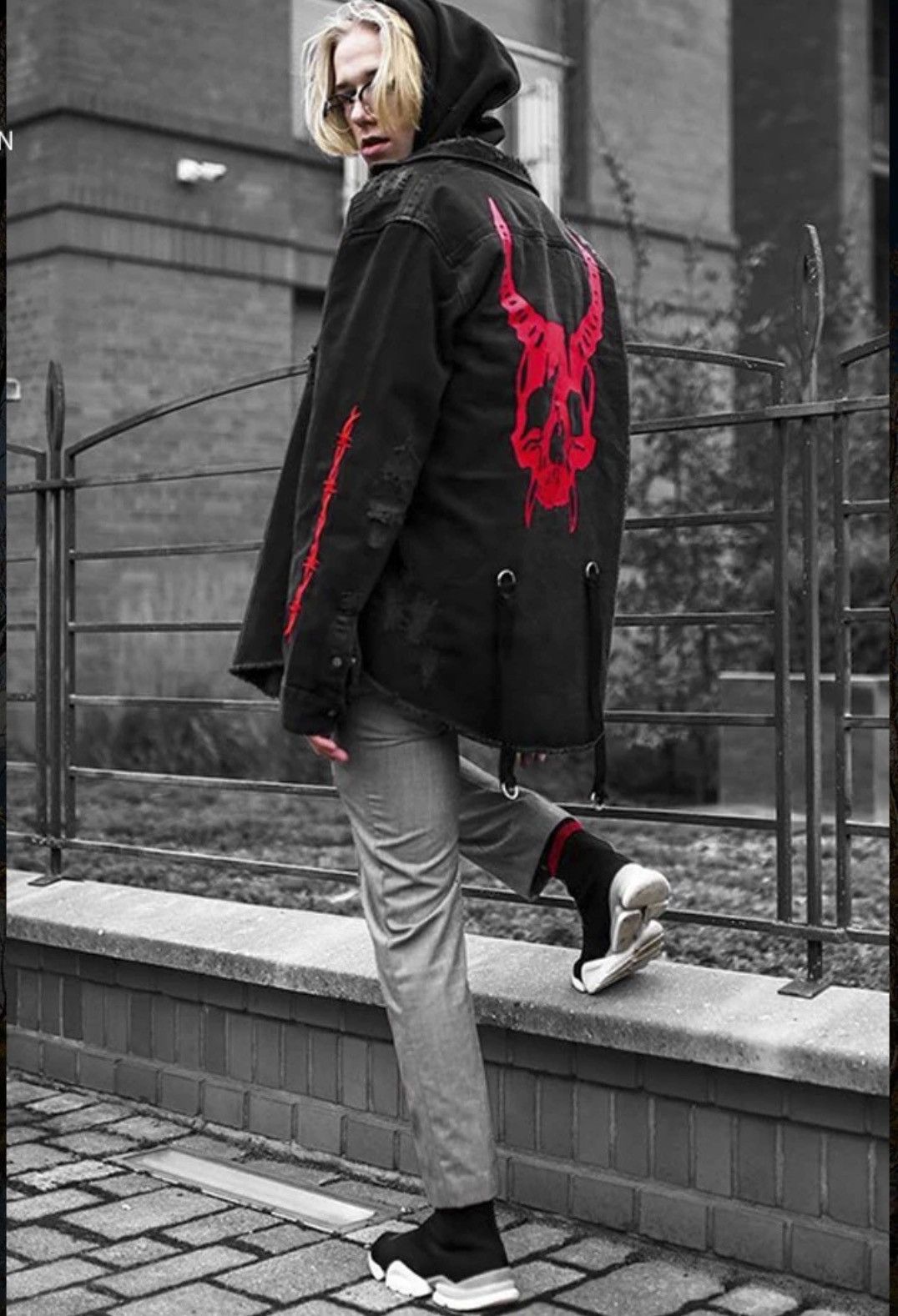 Vintage Gothic Emo Y2K Denim Jackets | Grailed