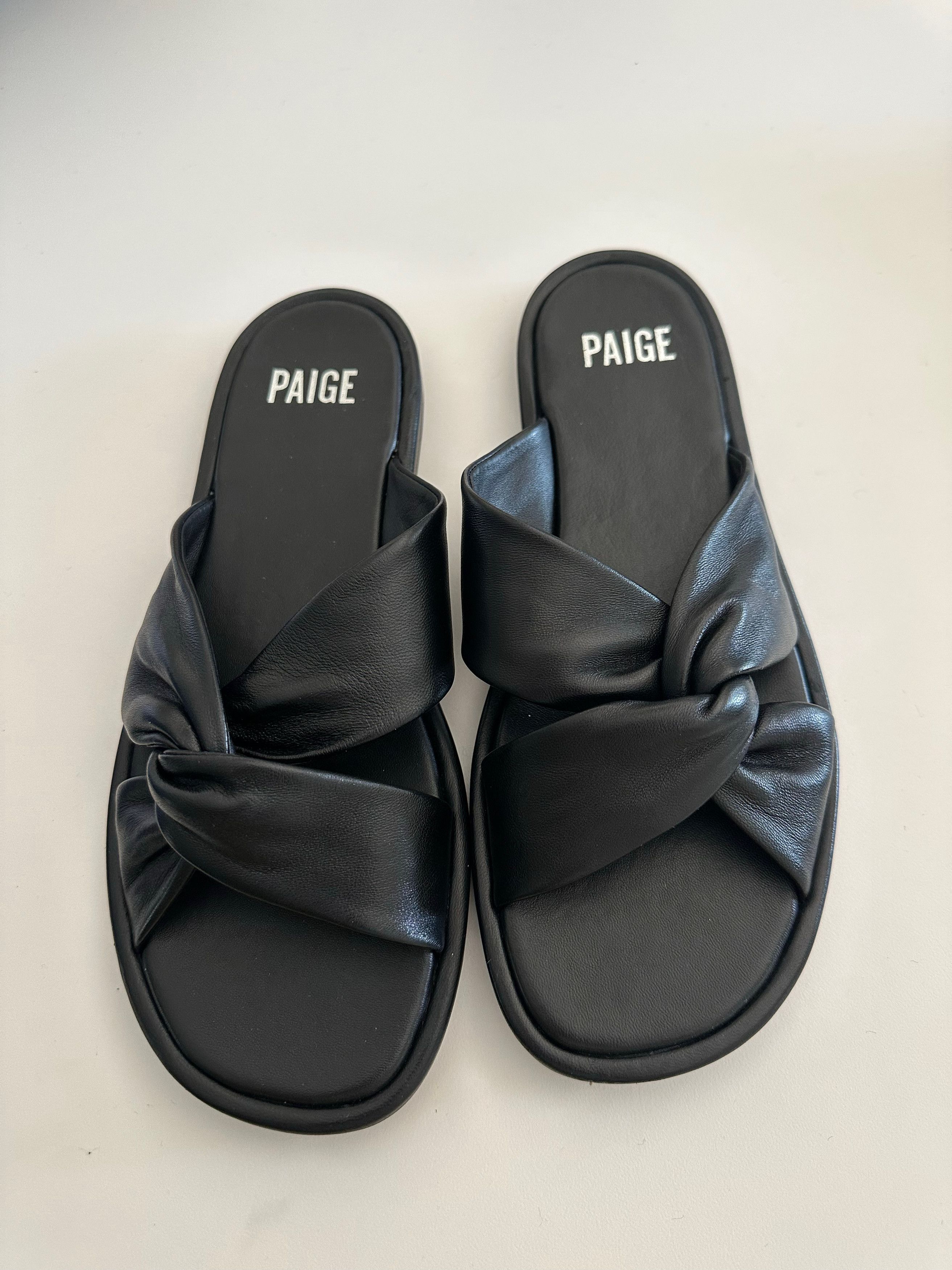 Paige paige dana twist slide sandal - size 7 | Grailed