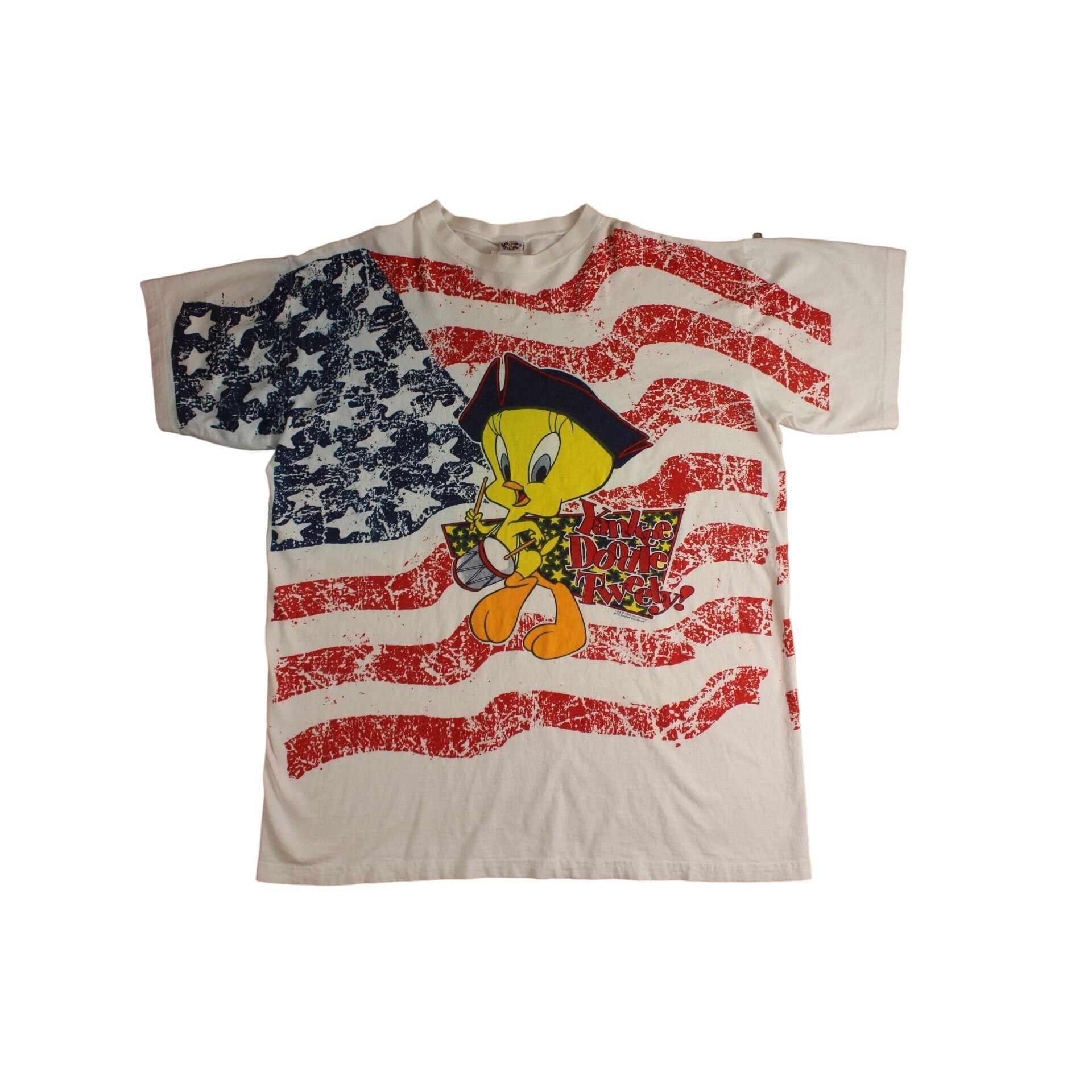 Vintage Vintage Looney Tunes "Yankee Doodle Tweety" Tee Shirt XH25TJ ...