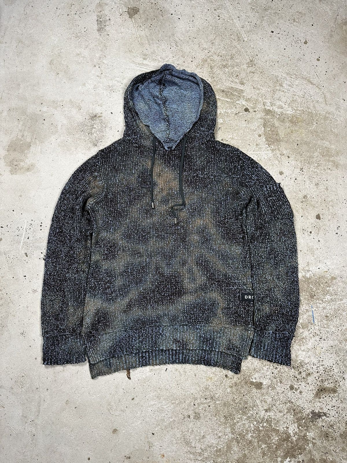 Drop Dead × Drop Dead Clothing ‼️ Drop Deap Acid Washed Sweater Hoodie ...