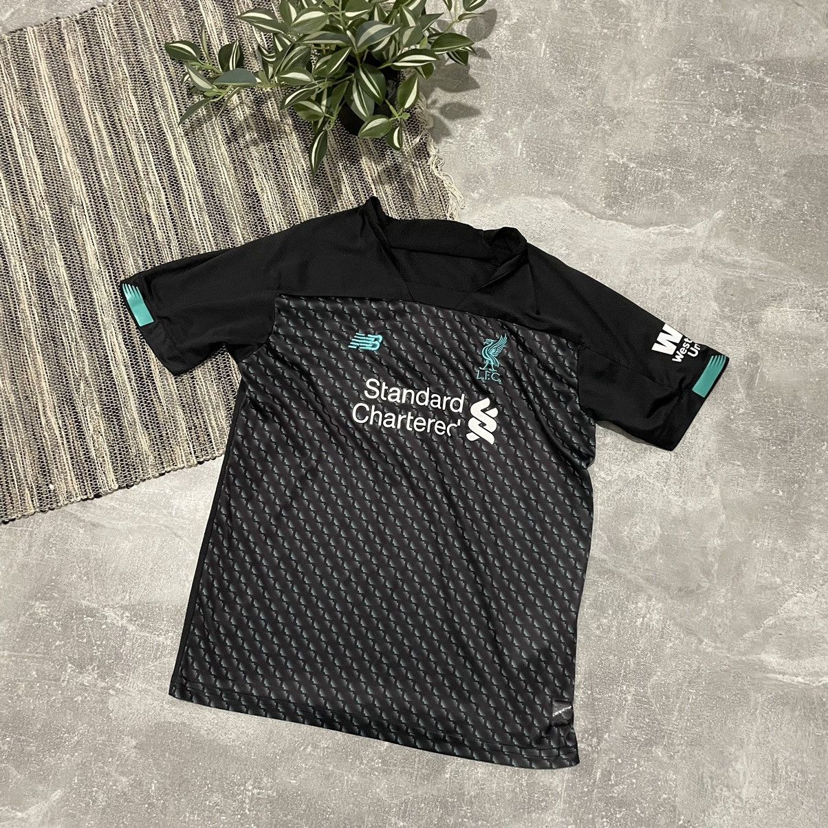 Other Liverpool STANDARD CHARTERED NEW BALANCE AWAY JERSEY SOCCER | Grailed