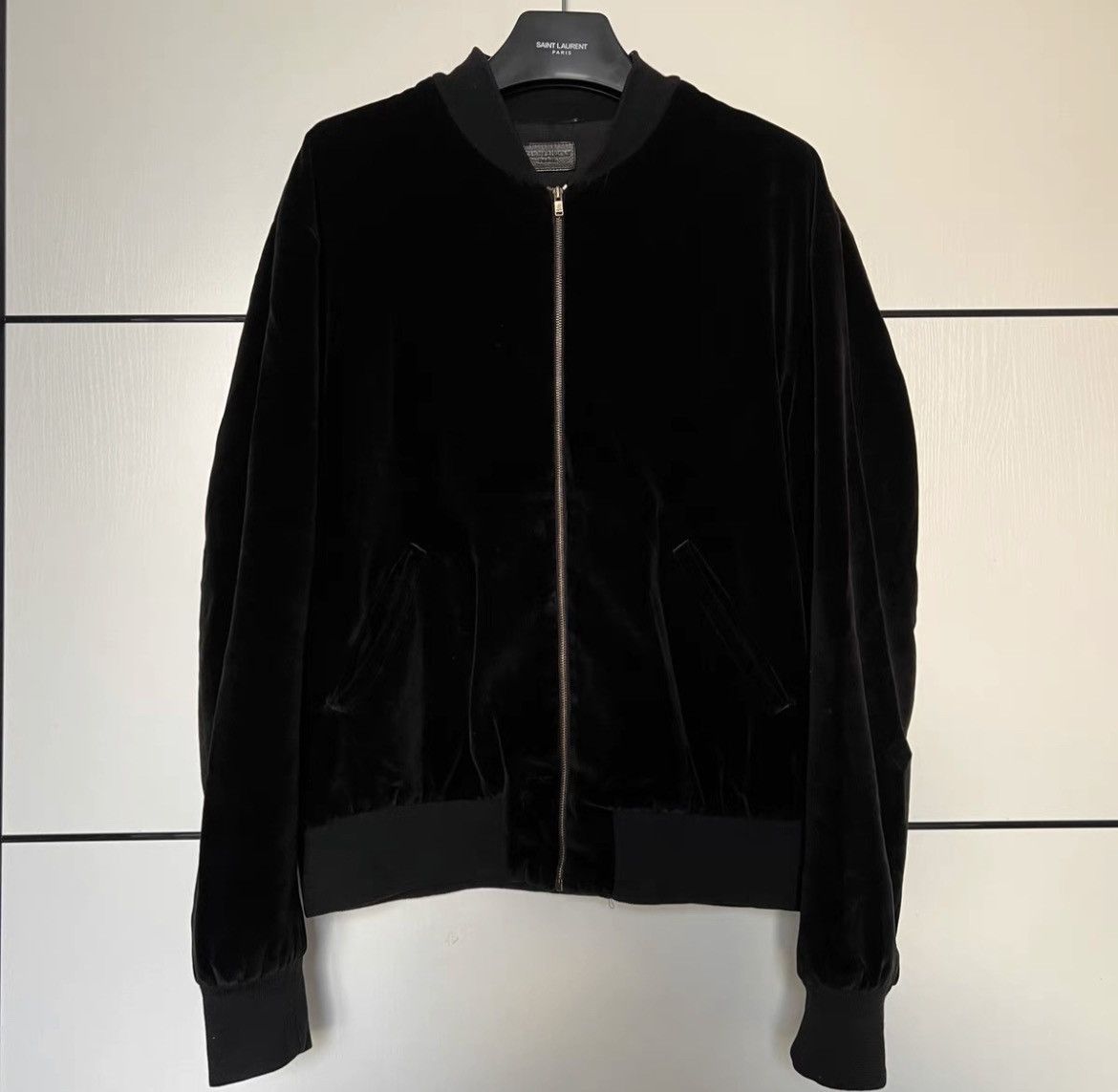 Saint Laurent Paris Saint Laurent 16Fw Velvet Music Note Jacket Size M | Grailed