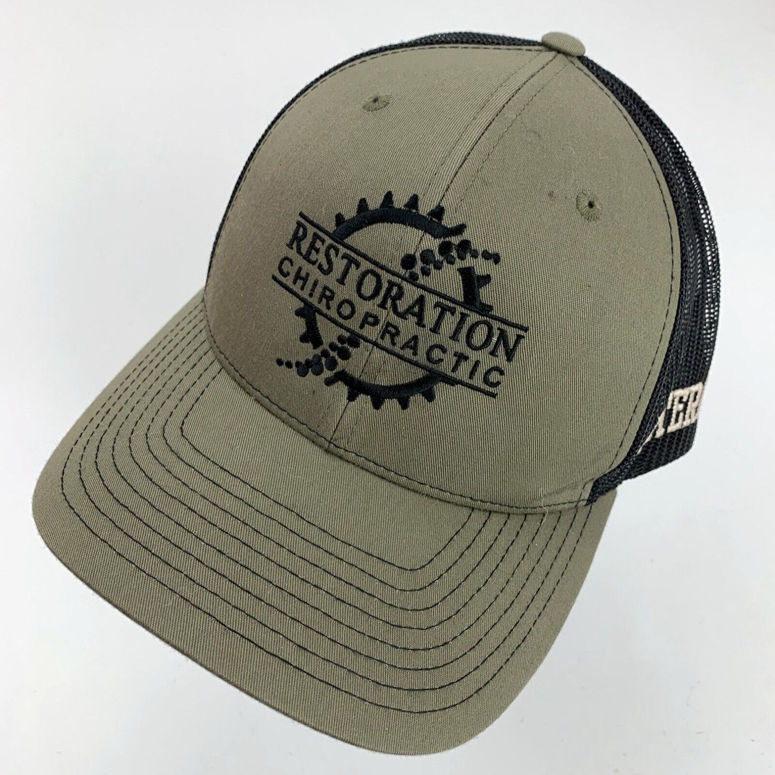 Bally Restoration Chiropractic Trucker Ball Cap Hat Snapback | Grailed