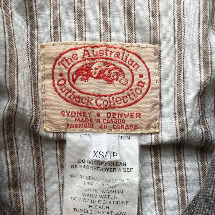 Vintage Australian Outback Collection Jacket XS Canvas Trench Coat ...