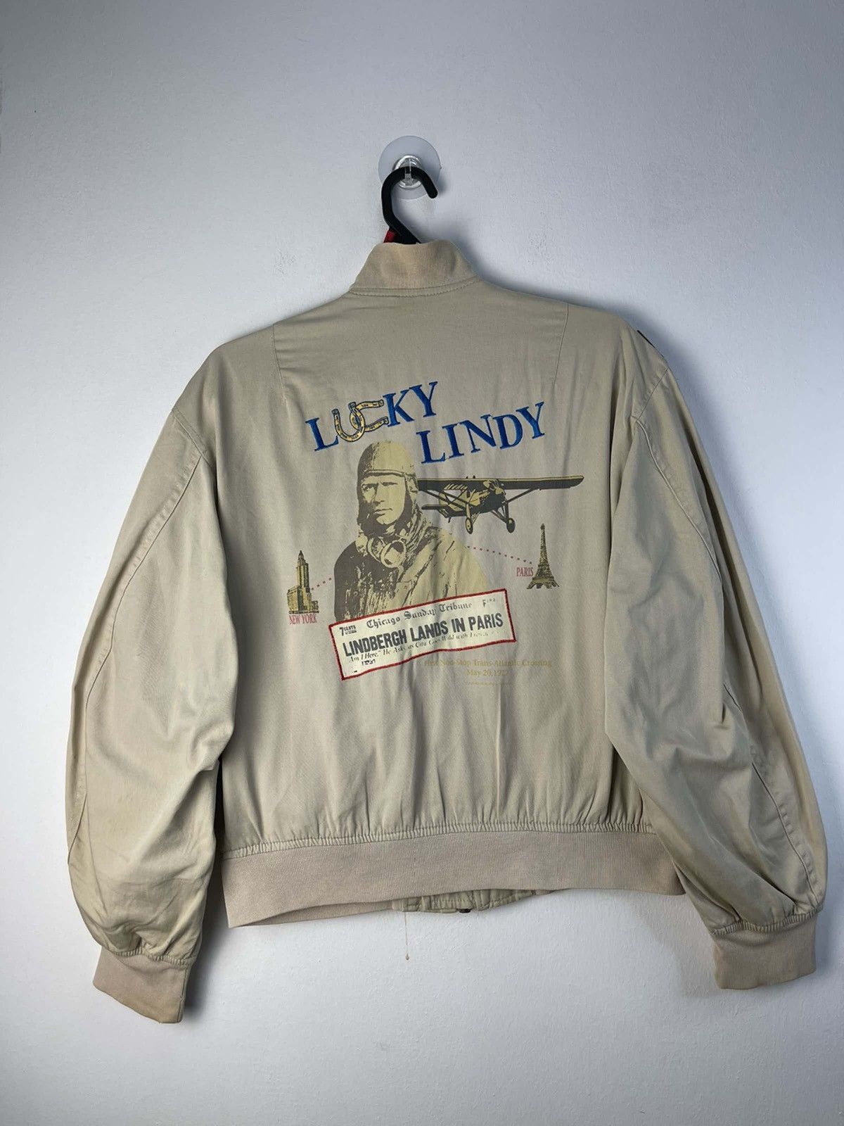 Avirex × Vintage Limited Authentic Avirex FlightGarment Capt.Lindbergh ...