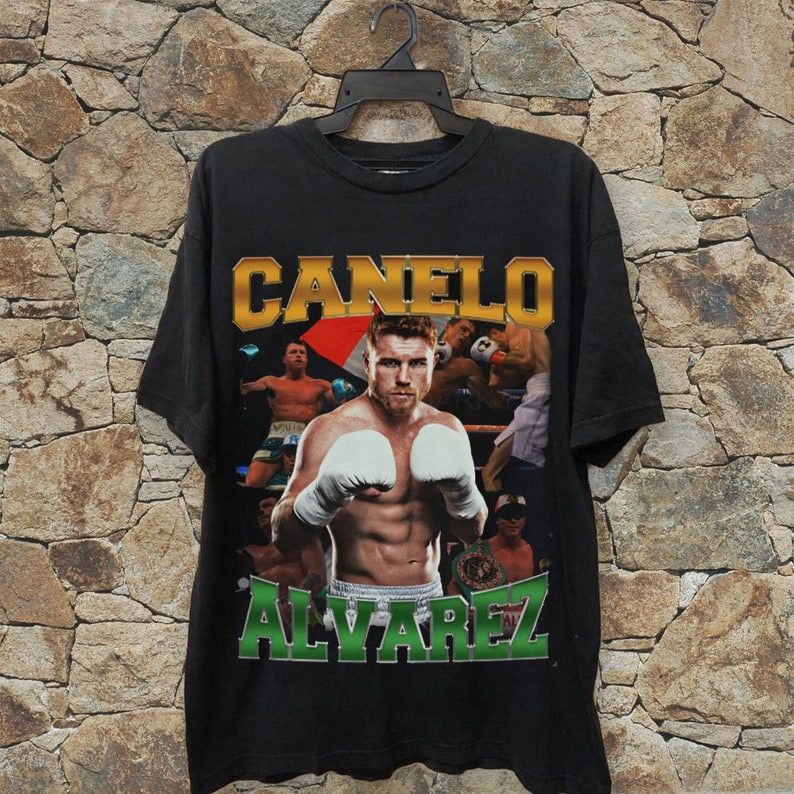 Gildan × Vintage Boxing Canelo Alvarez Graphic Vintage T-Shirt | Grailed