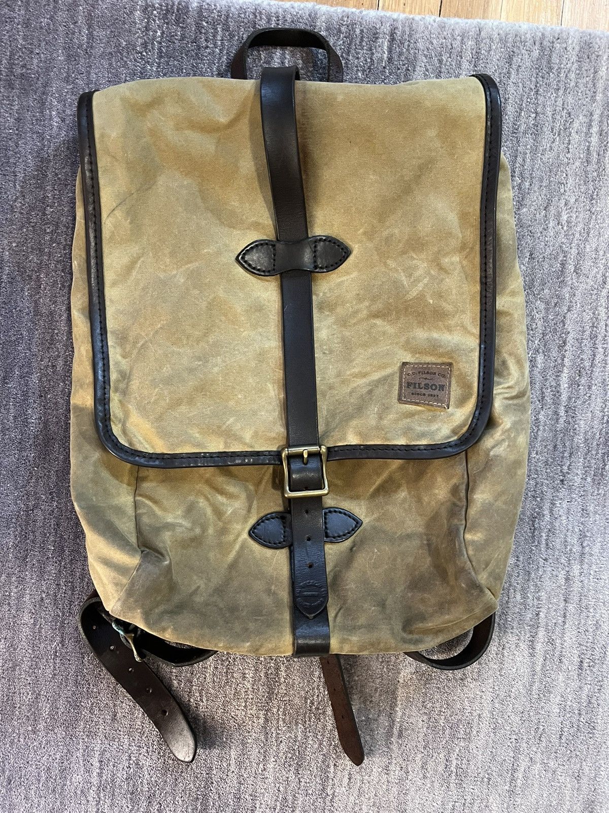 Filson Filson Tin Cloth Backpack | Grailed