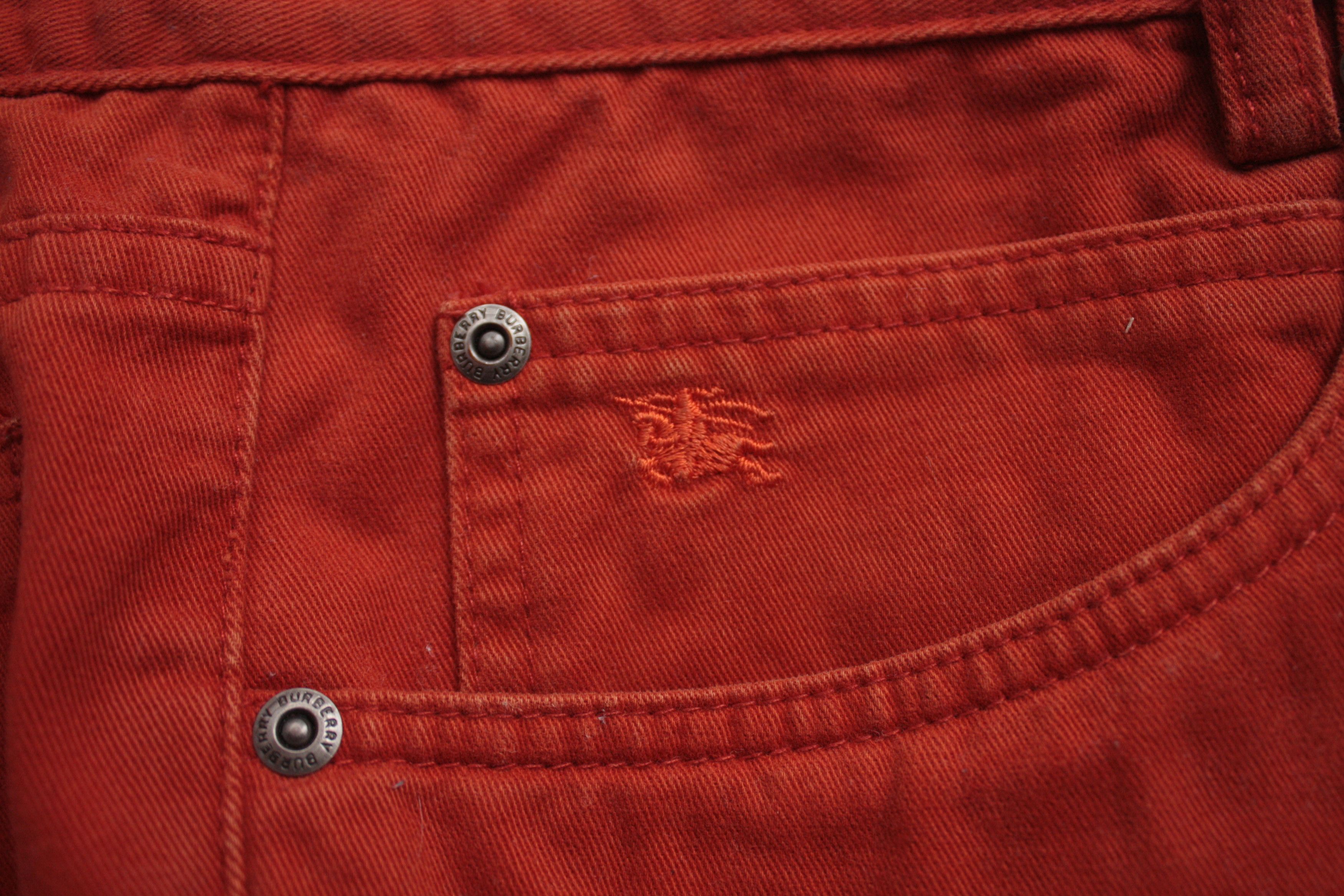 Burberry Burberry Jeans Brick Orange Pants Men s 48 Grailed