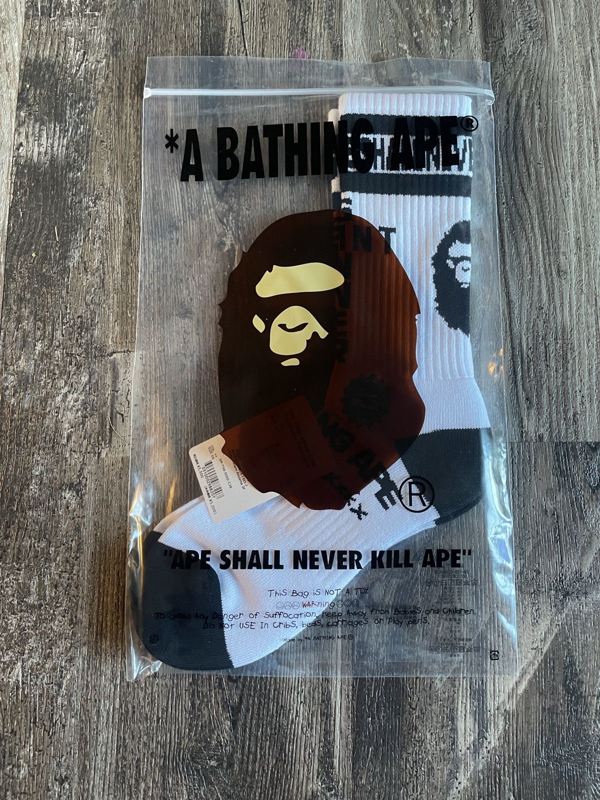 Nigo × READYMADE × Saint Michael Saint Mxxxxxx x A Bathing Ape Socks ...