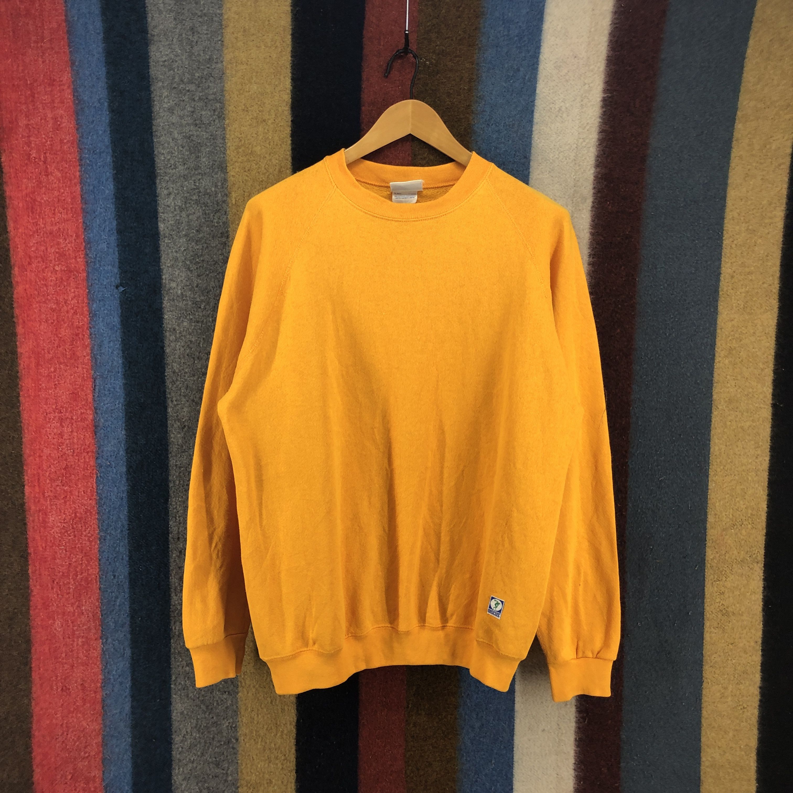 Made In Usa × Vintage 90s Vintage DISCUS ATHLETIC Crew Neck Sweatshirt ...