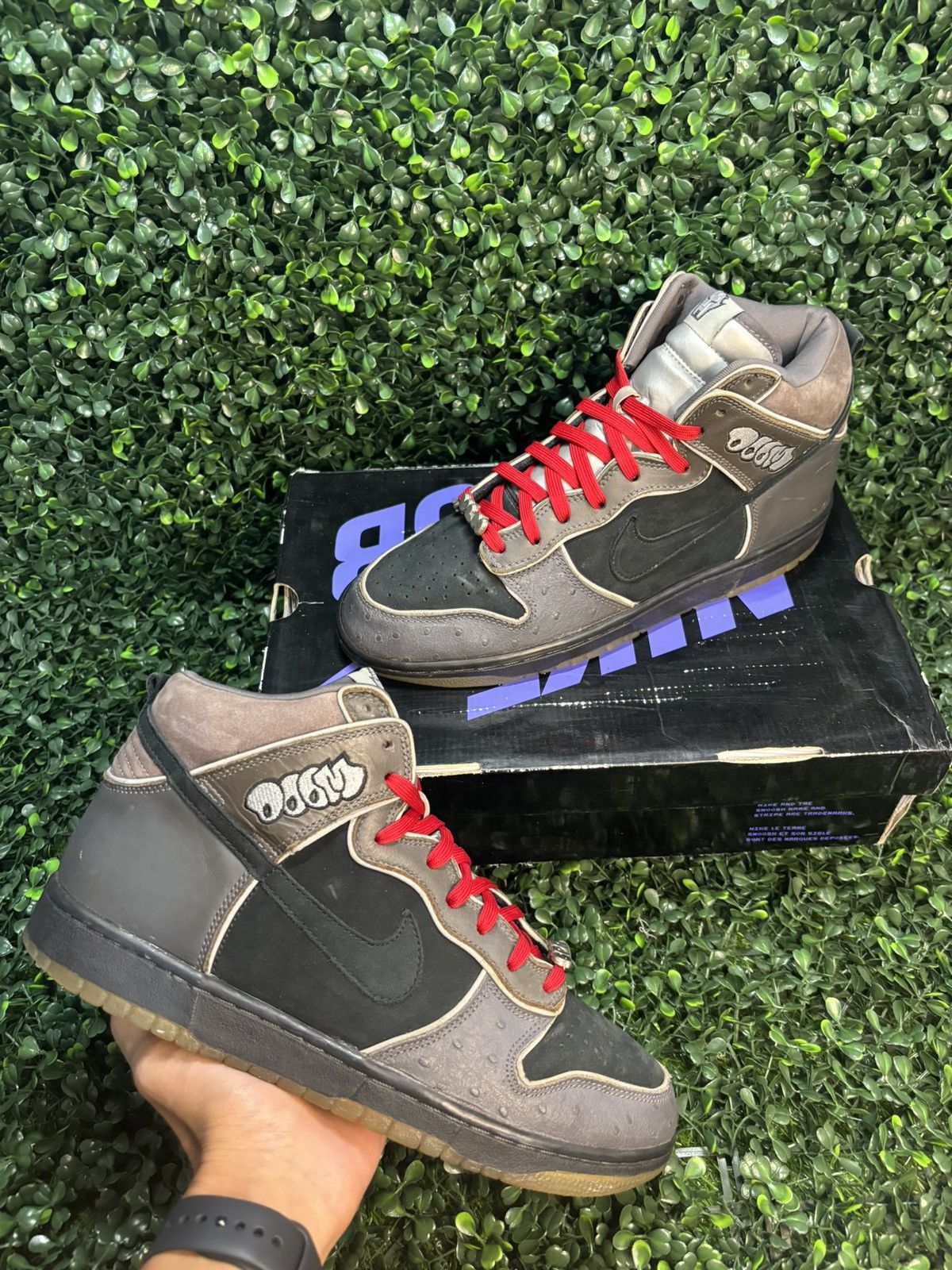 Mf Doom × Nike Sb Dunk High Mf Doom | Grailed