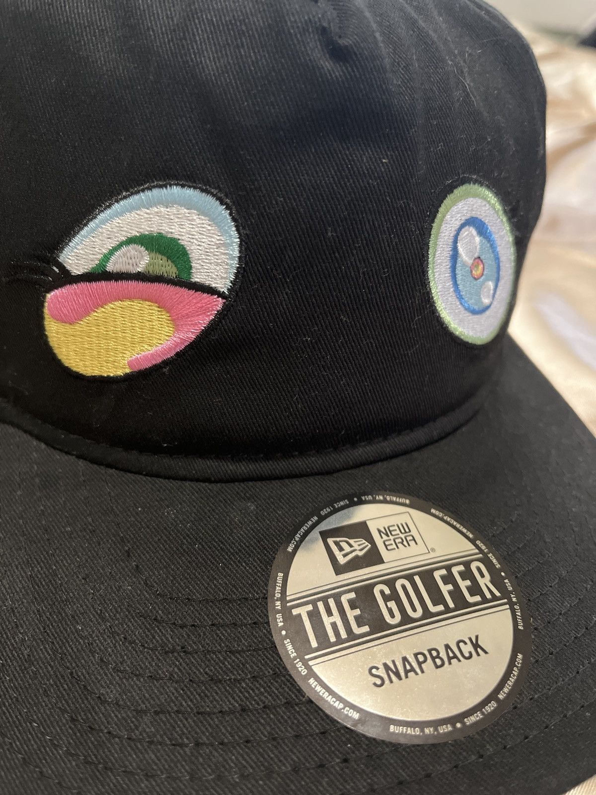 Complex × New Era × Takashi Murakami Murakami Eyes Snapback Golfer Hat ...